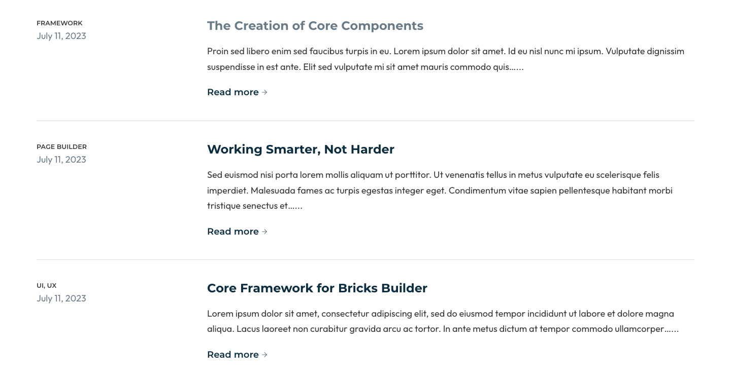 Blog Posts Archives — Calumma UI