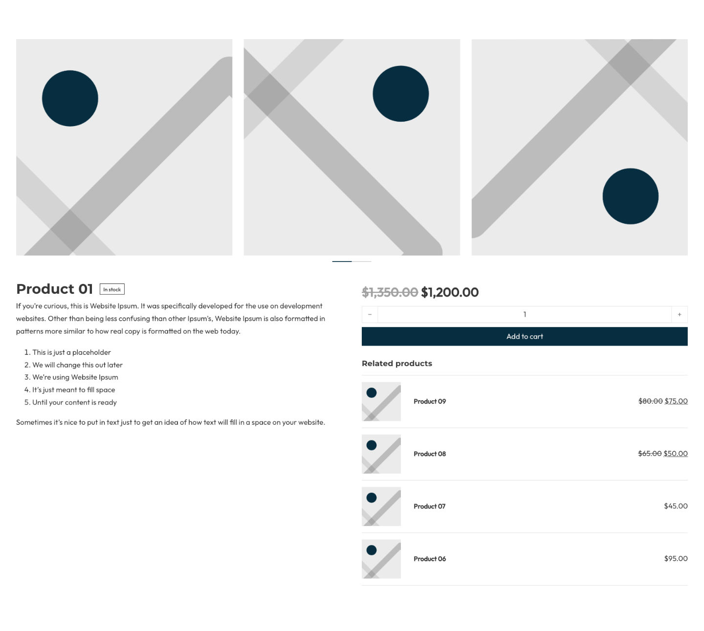 Product Pages Archives — Calumma UI